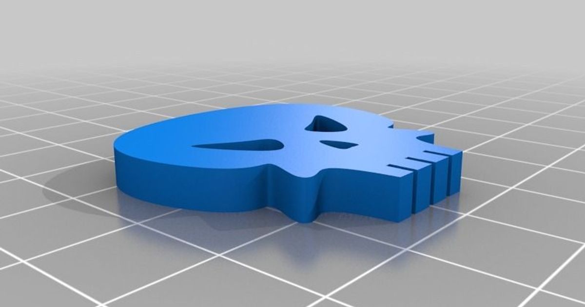 Decorative skull by Fujisama | Download free STL model | Printables.com