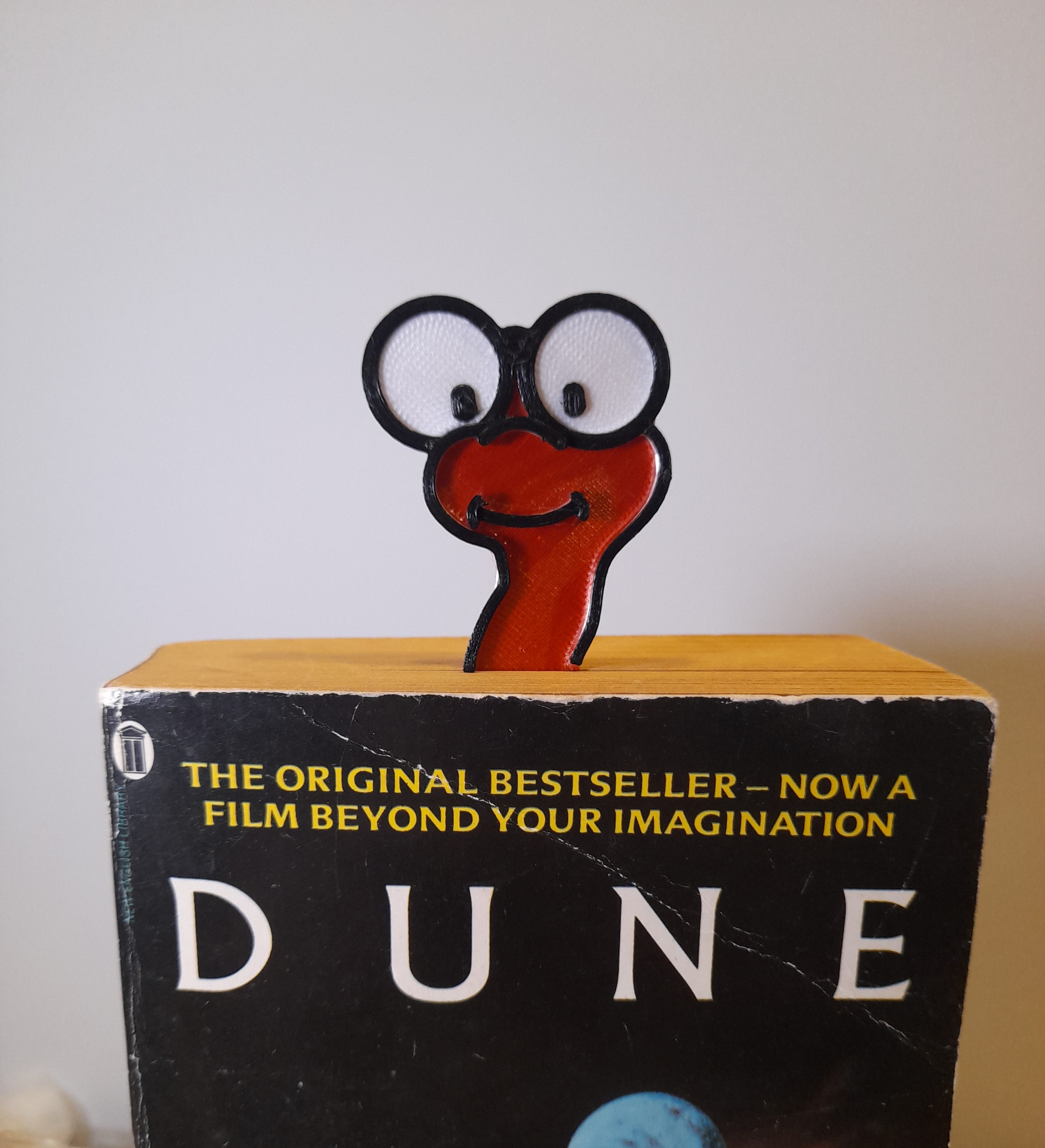 Booker the bookworm bookmarker by Pedro Lopes | Download free STL model ...