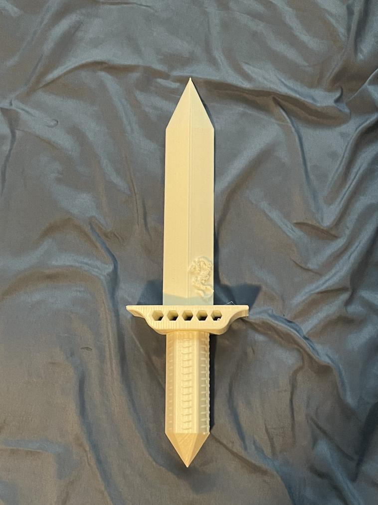 Dagger With Dragon Blade by Rimeeny __ | Download free STL model ...