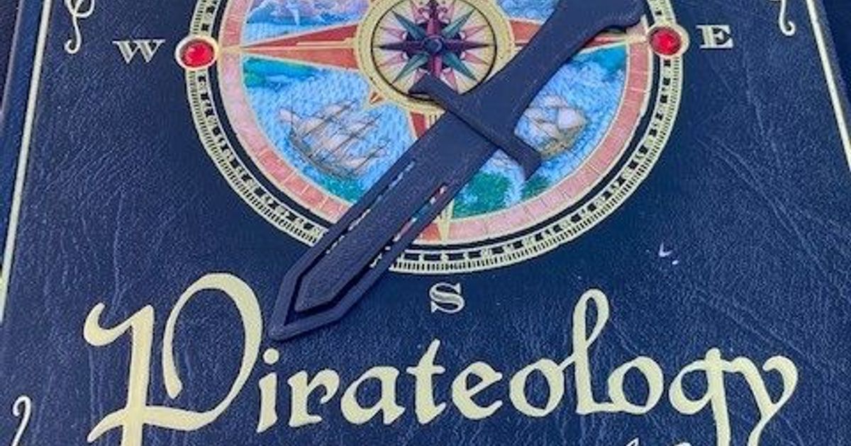 Dagger Bookmark by Neal | Download free STL model | Printables.com