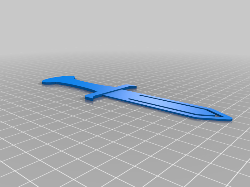 Dagger Bookmark by Neal | Download free STL model | Printables.com