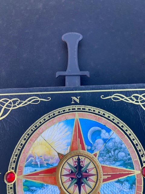 Dagger Bookmark by Neal | Download free STL model | Printables.com