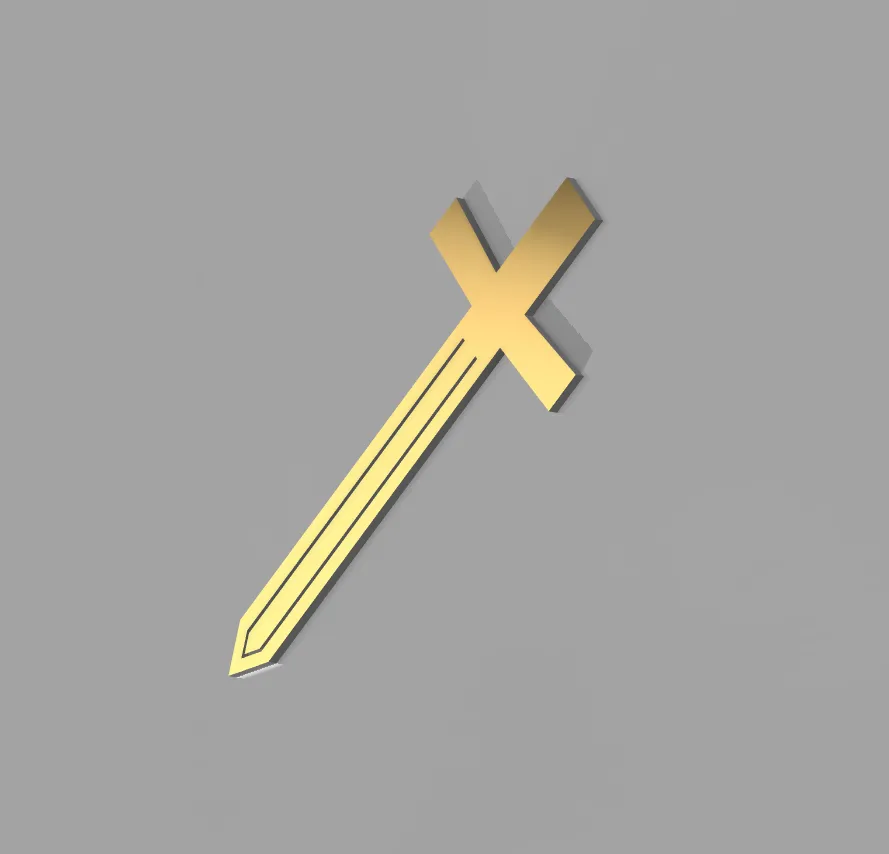 Sword Bookmark by SK3D | Download free STL model | Printables.com