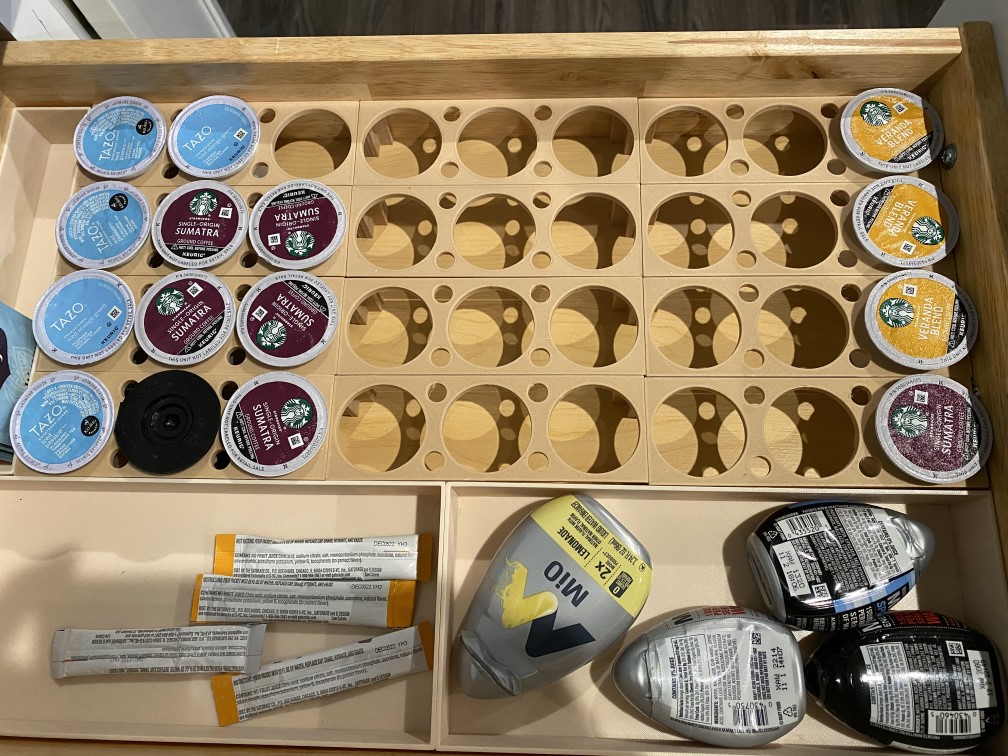 K-Cup Drawer Insert by DaFinch | Download free STL model | Printables.com