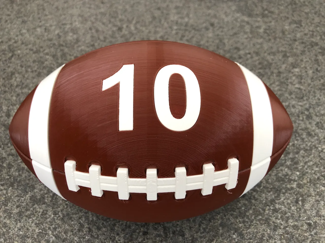Rugby Ball model by Fex0 | Download free STL model | Printables.com