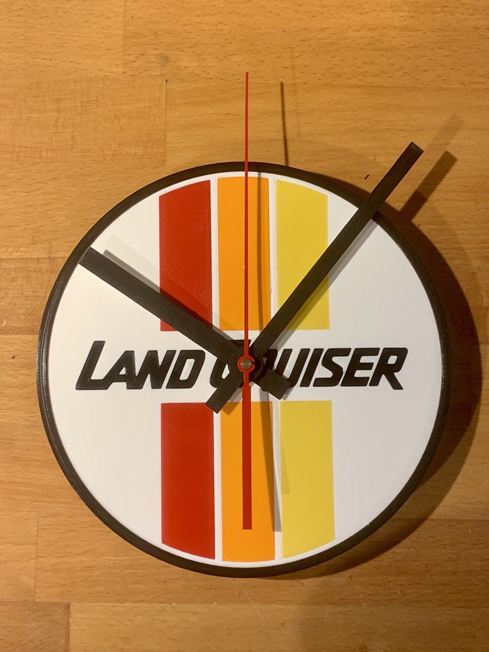 Toyota Land Cruiser Heritage Sign Clock by AKIRA | Download free STL ...