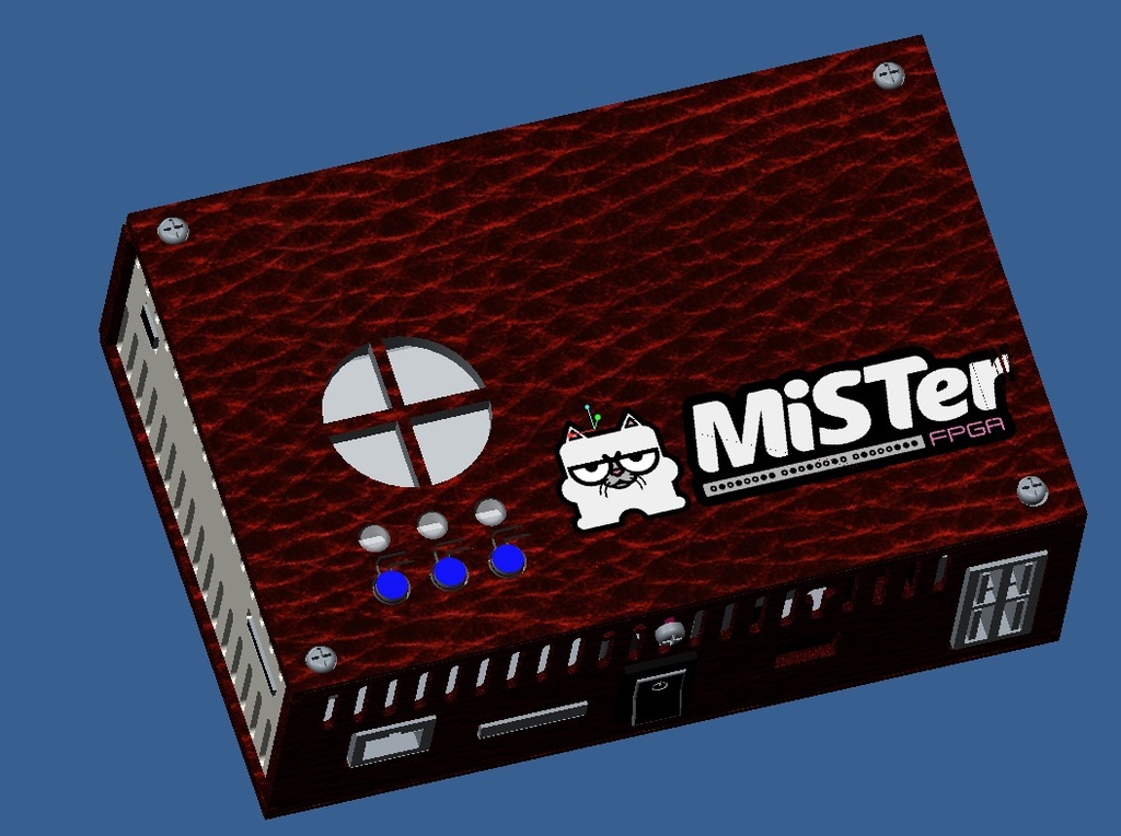 Encolsure for the Mister FPGA project by jimbob | Download free STL ...