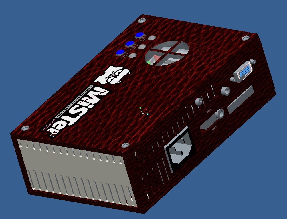 Encolsure for the Mister FPGA project by jimbob | Download free STL ...