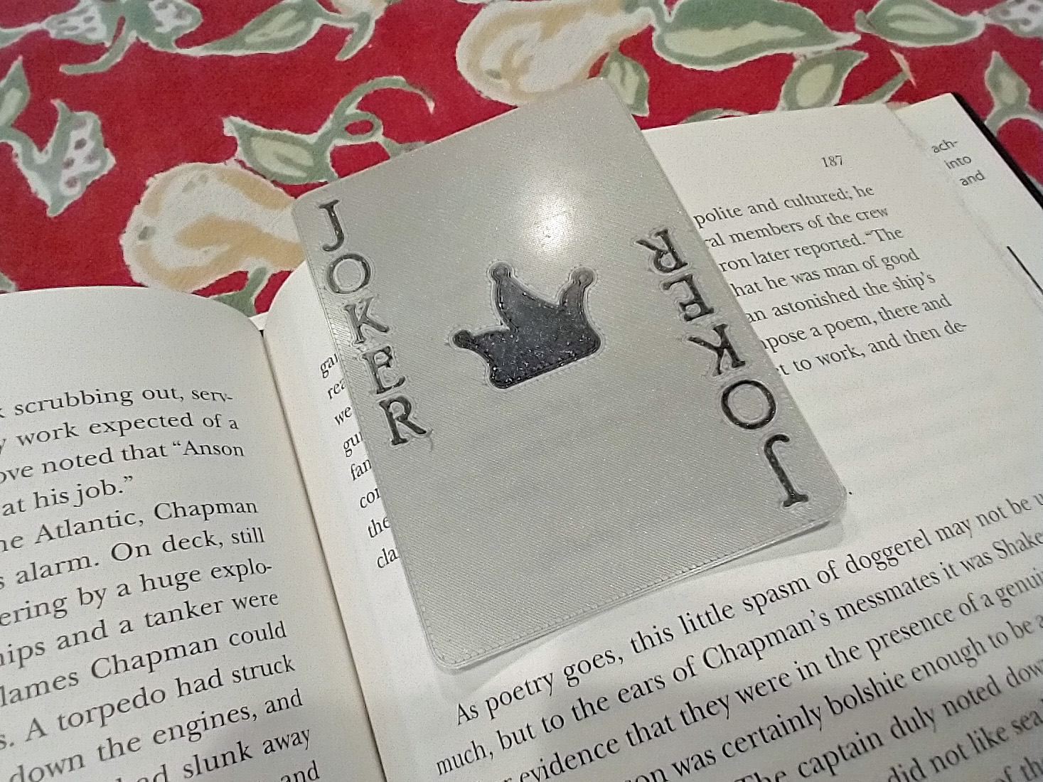 Print-on-Print Playing Card Bookmarks by LoboCNC | Download free STL ...