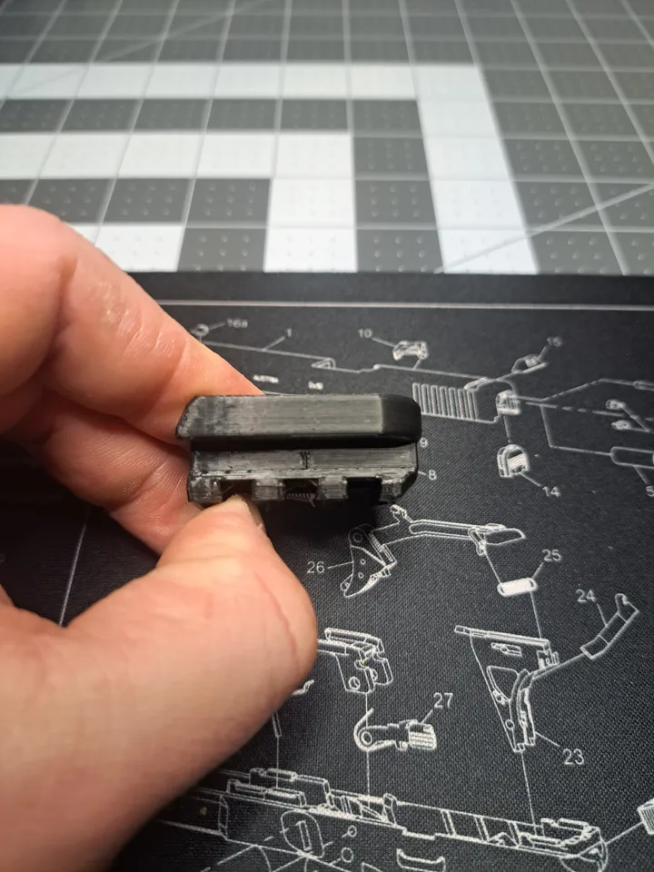 Glock Mantis Plate (Mag) by Kl0ck | Download free STL model ...