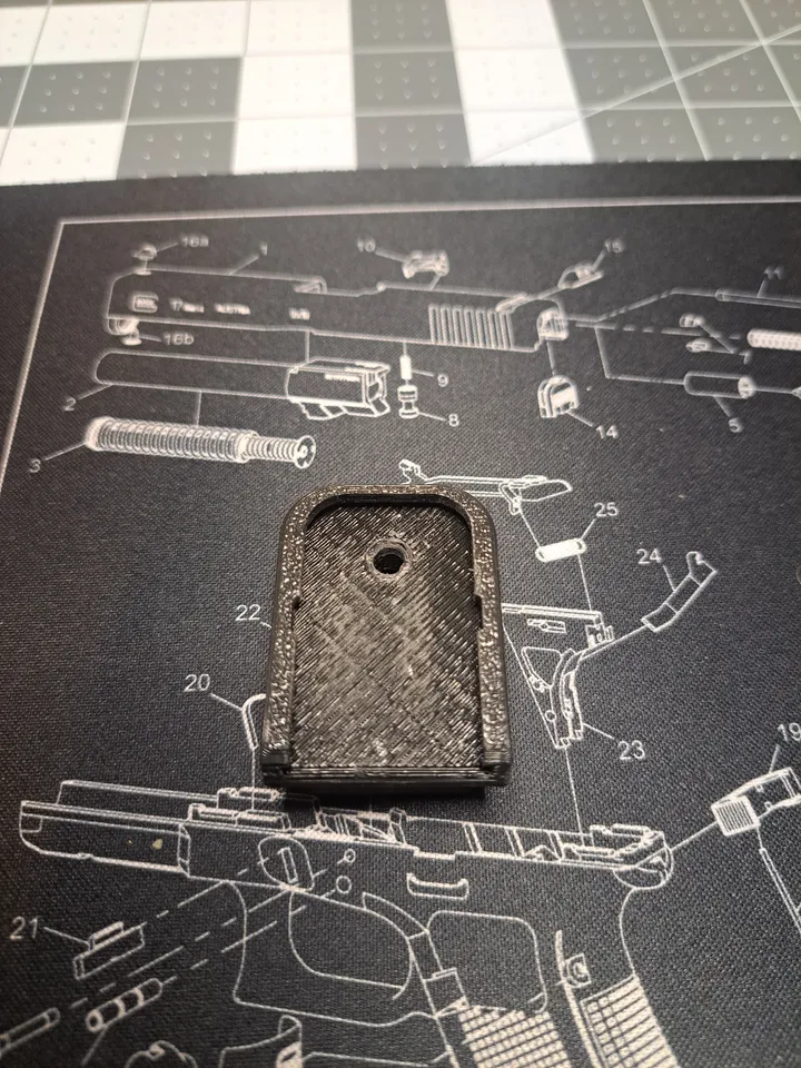 Glock Mantis Plate (Mag) by Kl0ck | Download free STL model ...