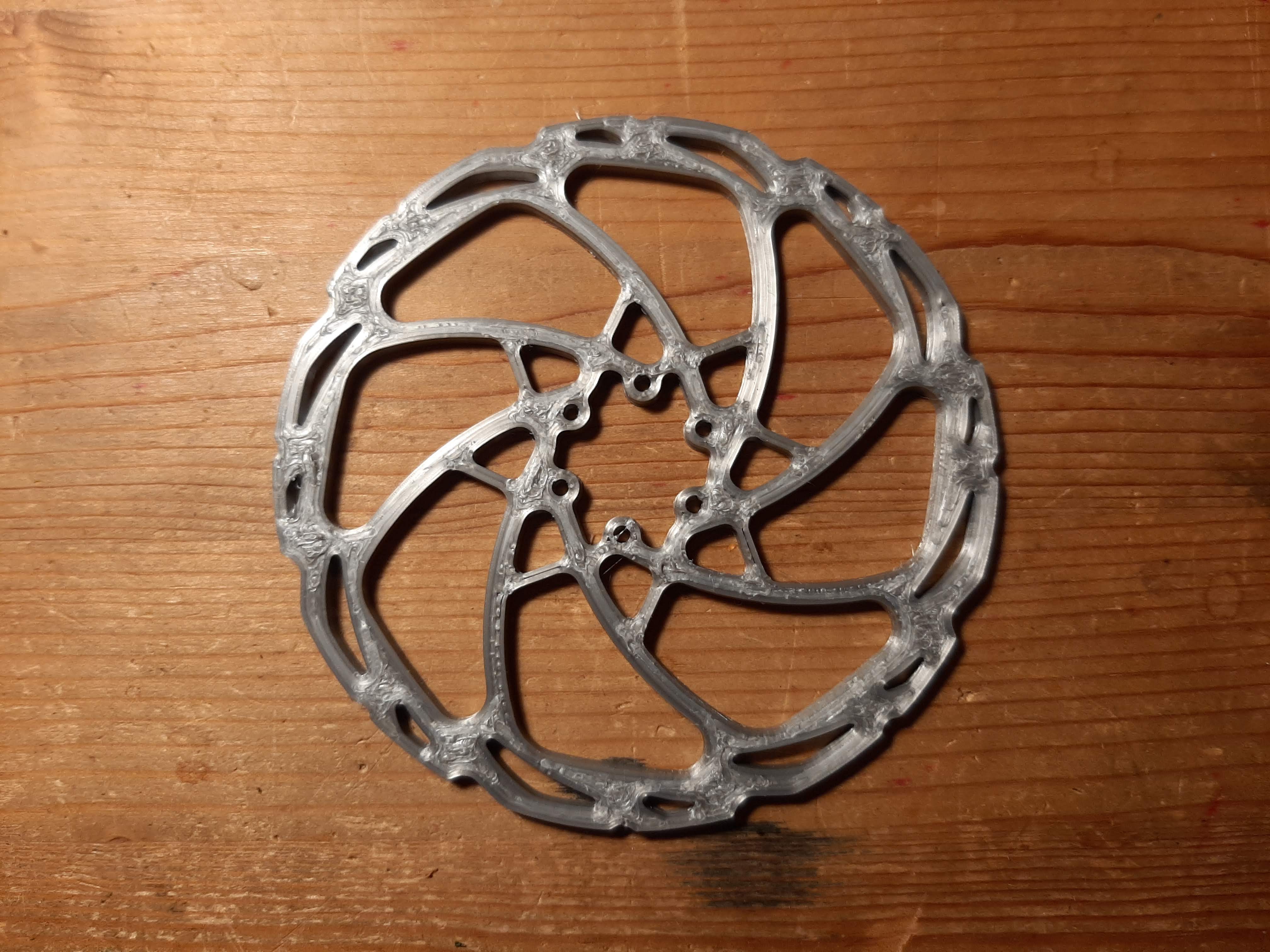 Bicycle disc brake rotor coaster set by Tom | Download free STL model ...