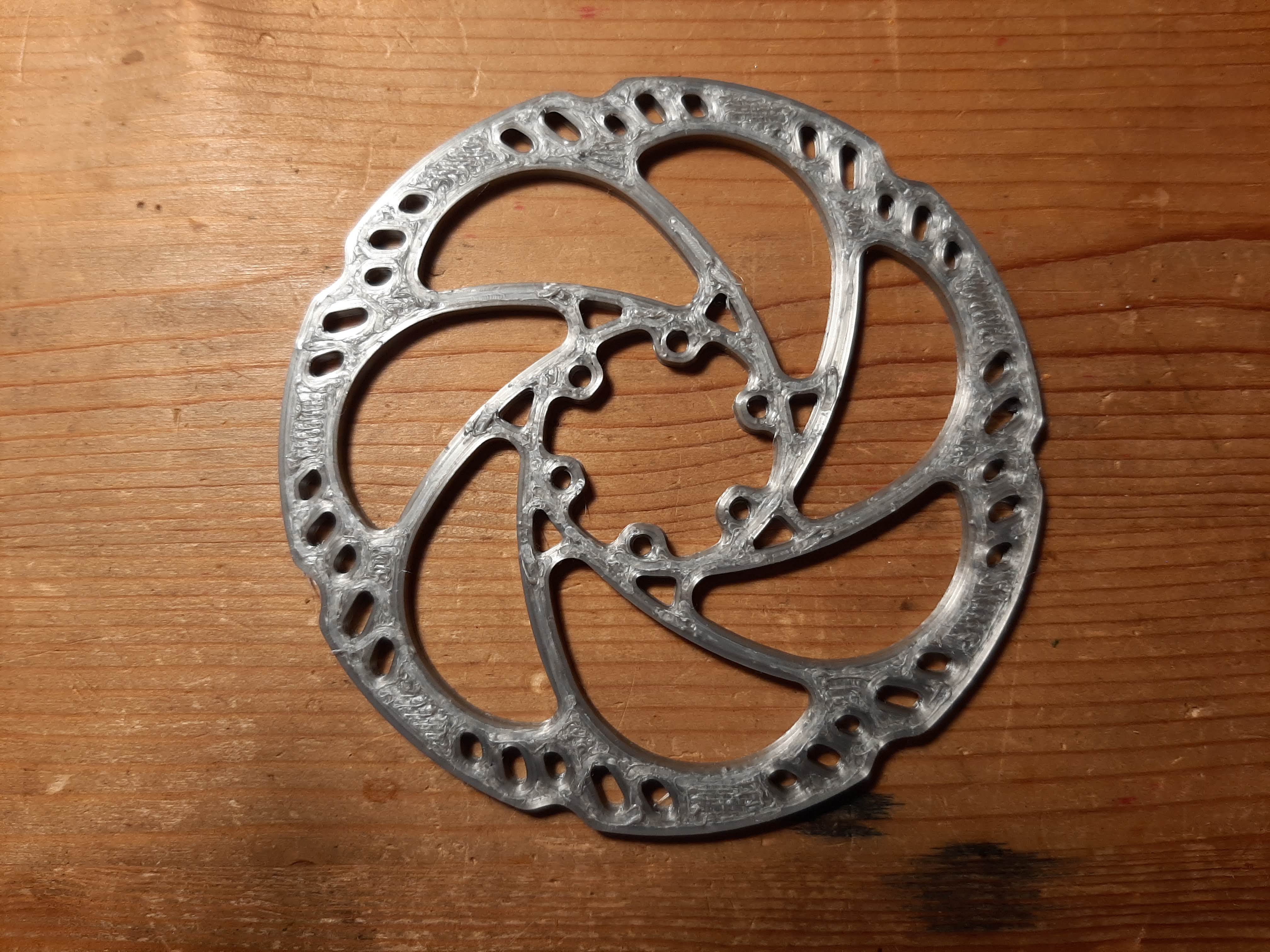 Bicycle disc brake rotor coaster set by Tom | Download free STL model ...