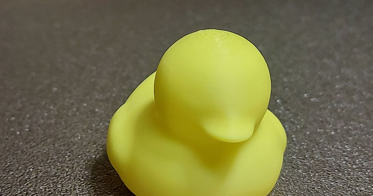 Rubber duck by maskedjoey | Download free STL model | Printables.com