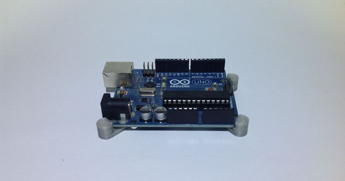 Arduino Uno Stand Holder By Nano Download Free Stl Model