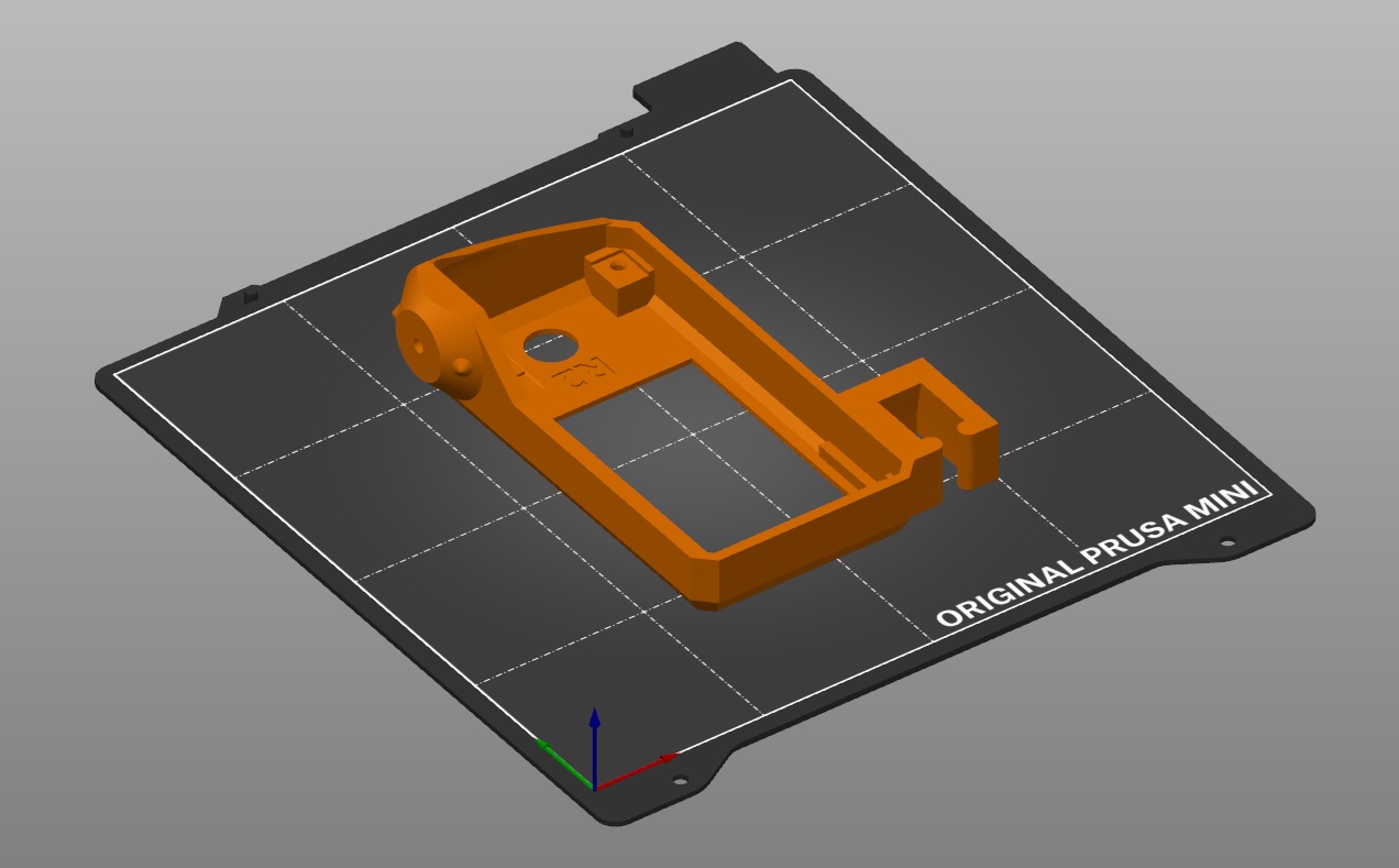 Prusa MINI Screen Casing USB Mod by Alan | Download free STL model ...