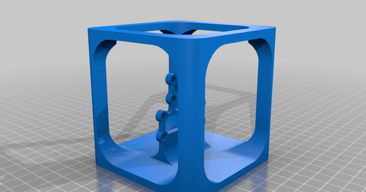 Cube for 9 DoF Sensor by Blitz City DIY | Download free STL model ...