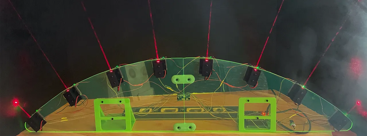 Laser Harp by Blitz City DIY | Download free STL model | Printables.com