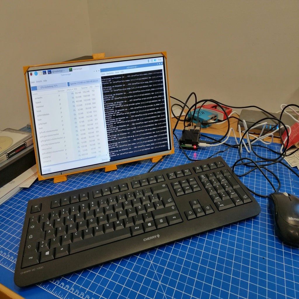 LCD cover and stand by dargul | Download free STL model | Printables.com