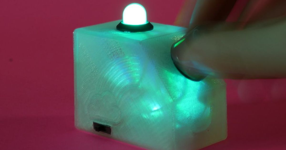 Rainbow Swirl Project Housing by Blitz City DIY | Download free STL ...