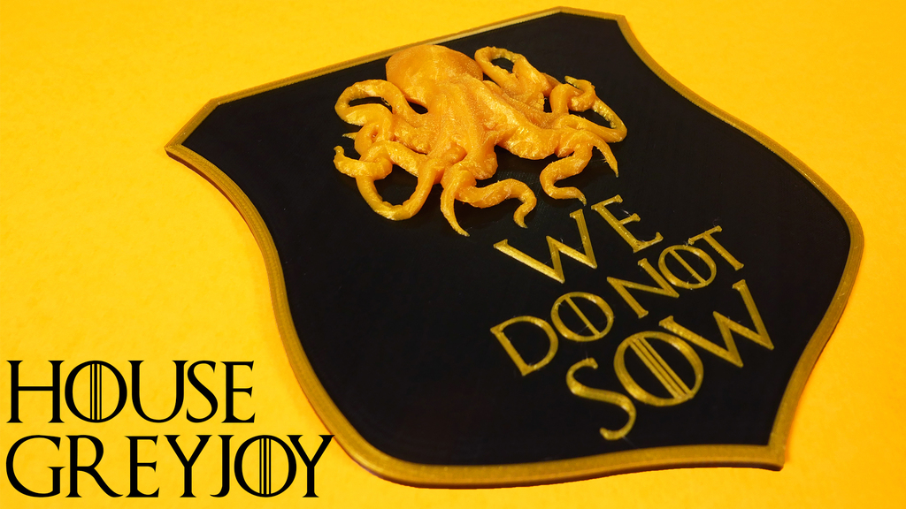 Game of Thrones House Greyjoy Shield Remix by Blitz City DIY | Download ...