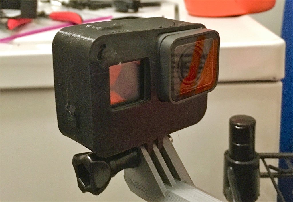 GoPro Hero 5 Flexible Case with 2-Arm GoPro Mount by Blitz City DIY ...