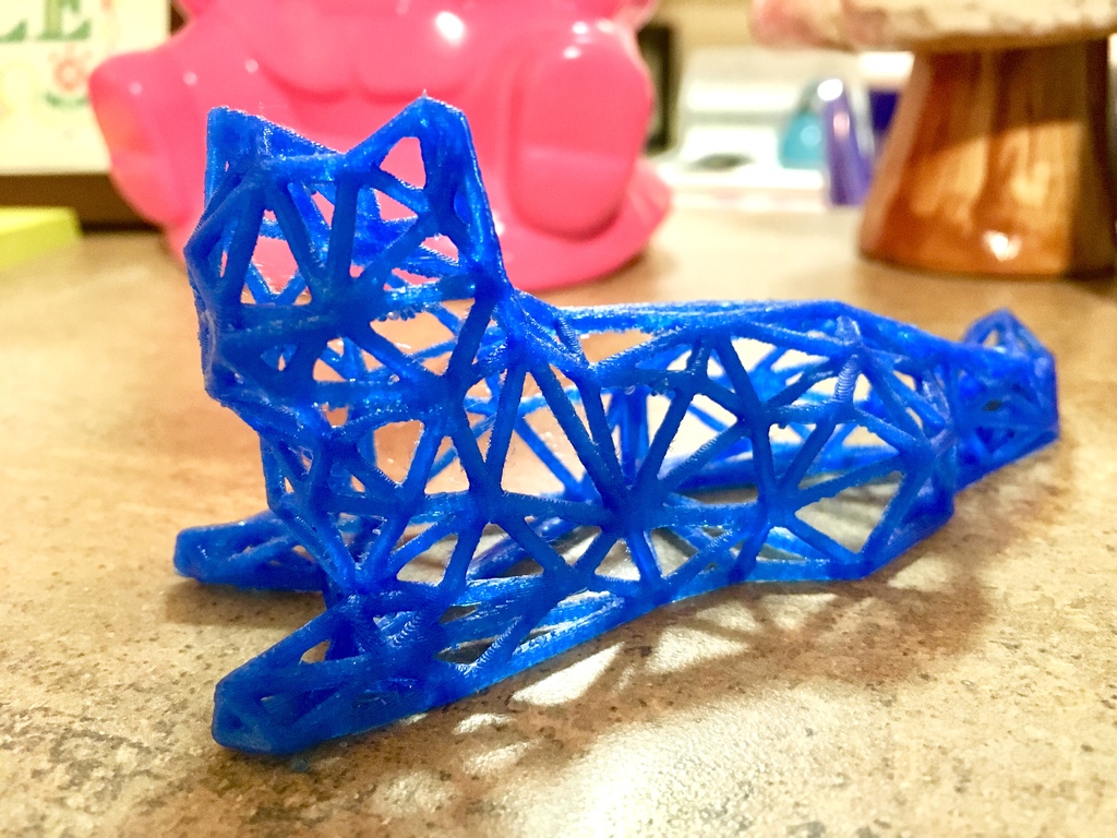 Tessellation Cat by Blitz City DIY | Download free STL model ...