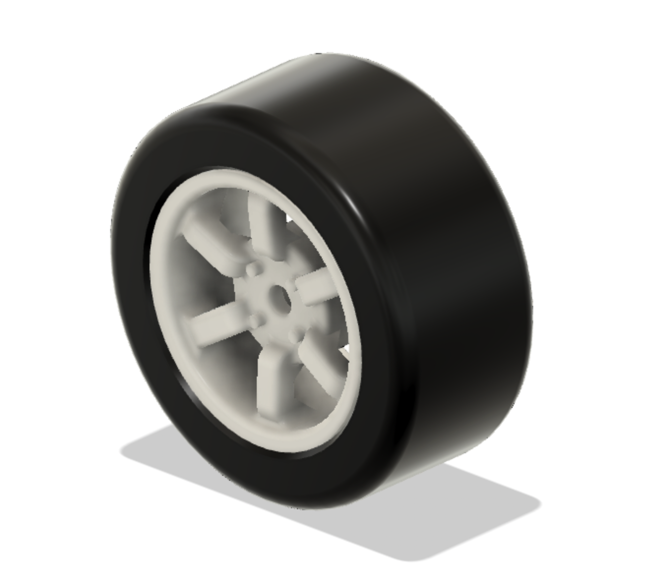 6 Spoke RC Drift Wheel - 12mm hex - 55mm OD by Da Sym | Download free ...