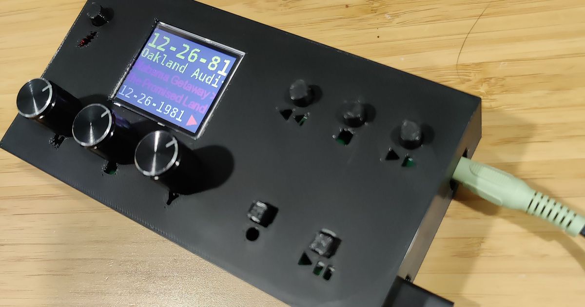 Grateful Deat Time Machine Case by DarkLordAzrael | Download free STL ...