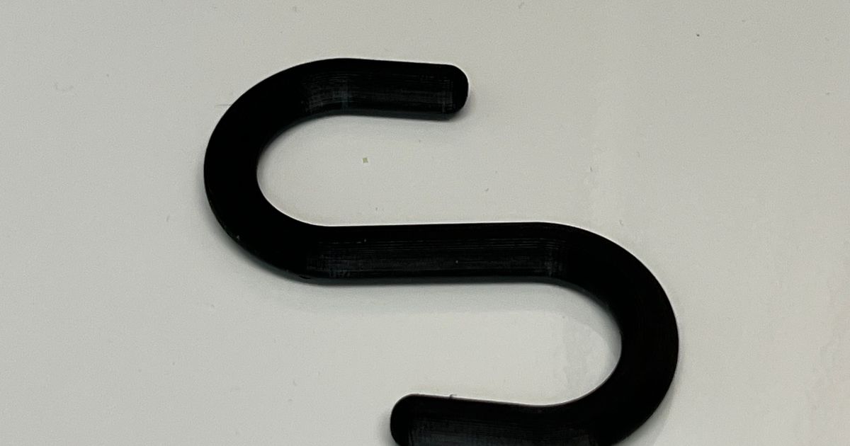 Simple Hook by CeptoRider | Download free STL model | Printables.com