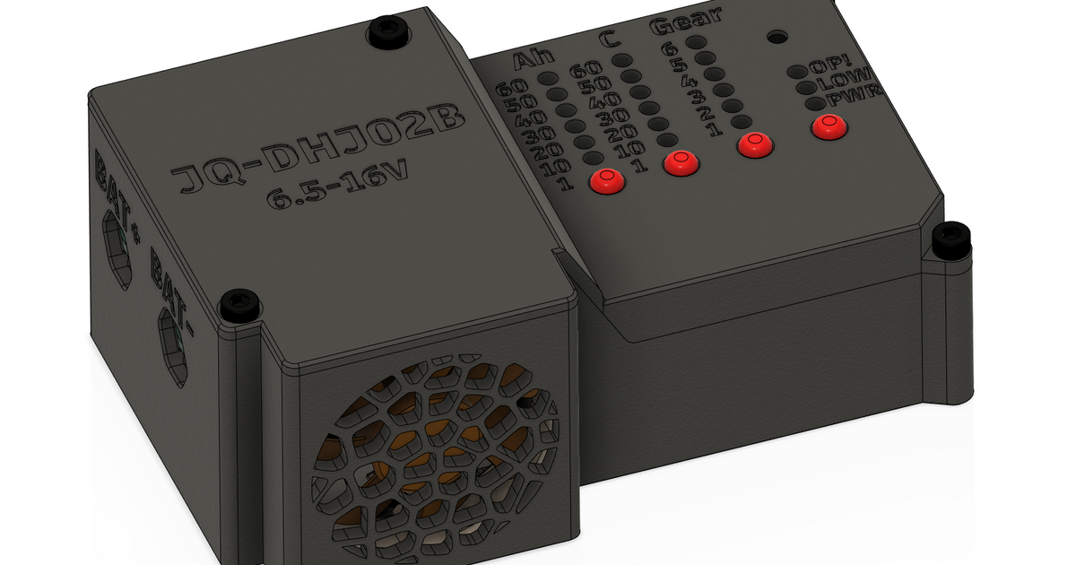 Improved Spot Welder Box (JQ-DHJ02B) by JdogAwesome | Download free STL ...