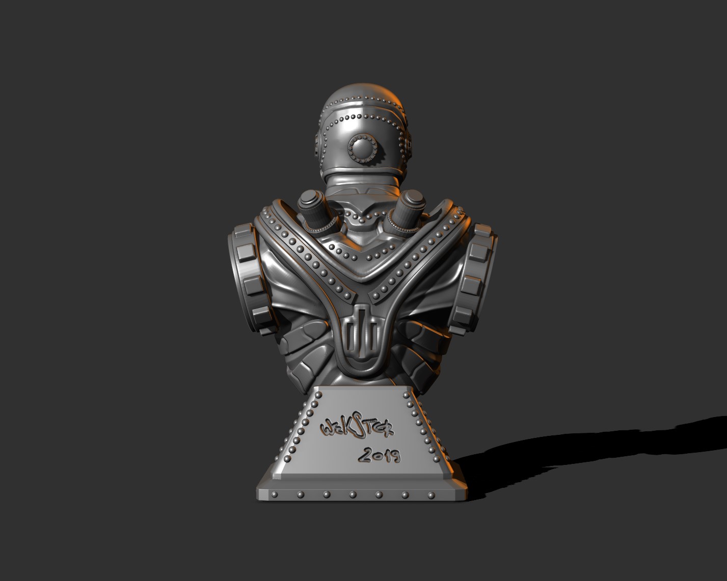 Steampunk Ironman by Wekster | Download free STL model | Printables.com