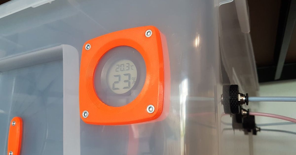 Drybox humidity sensor mount by RoboMagus | Download free STL model ...