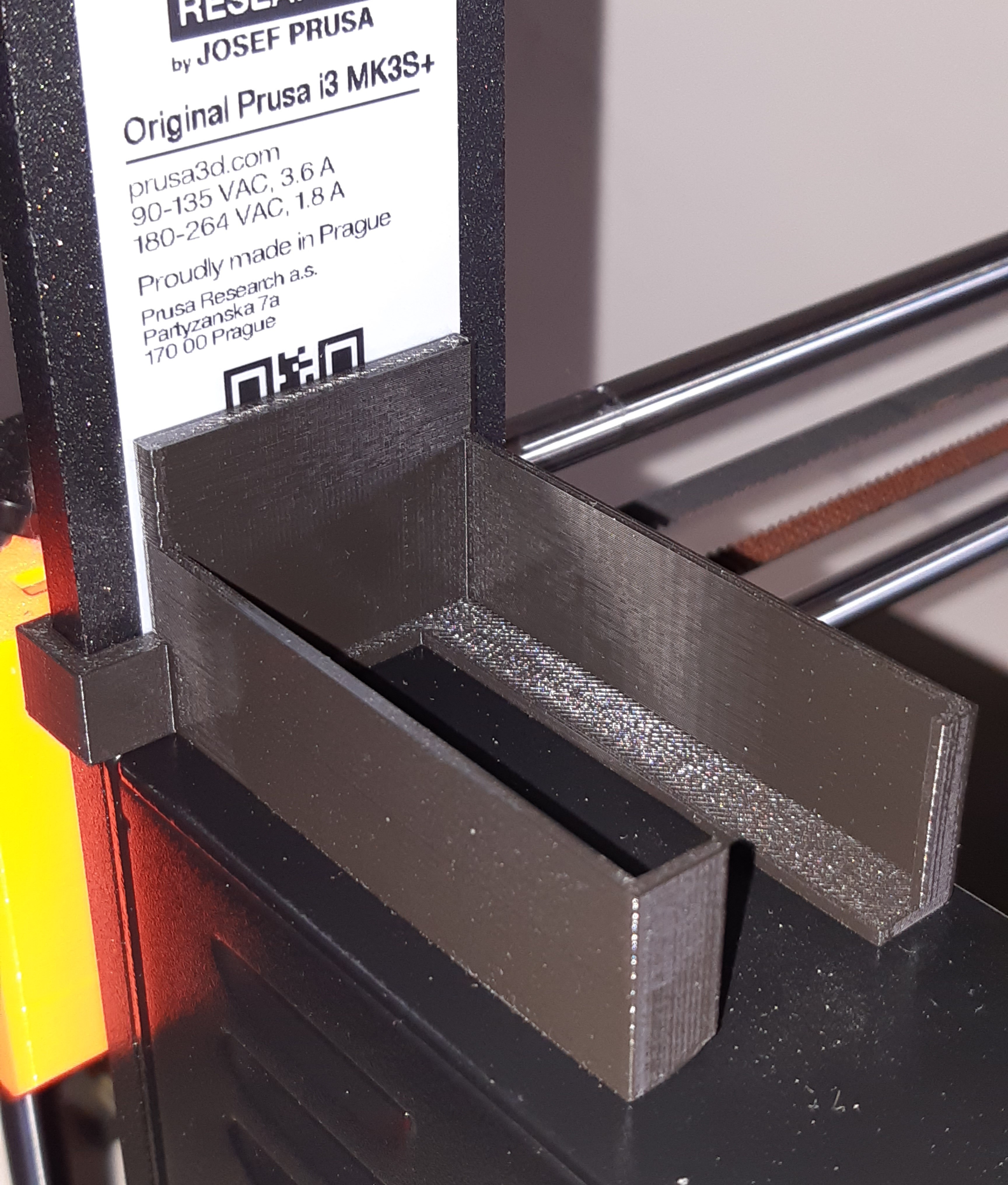 Raspberry Pi mount (with optional SSD holder) for Prusa MK3 series by ...
