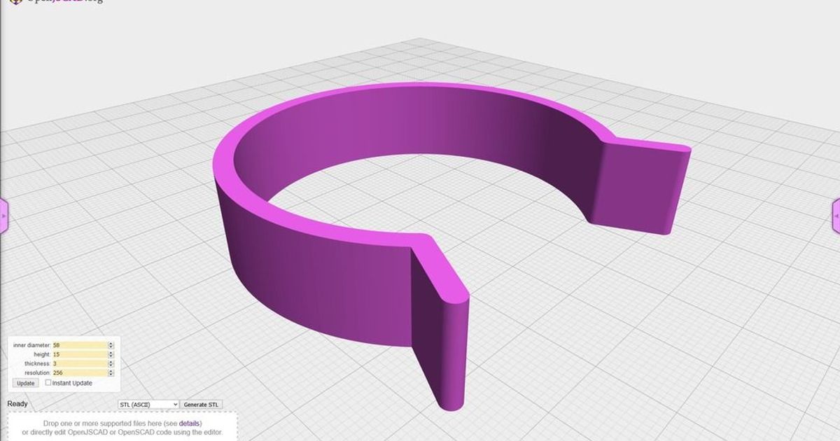 Parametric Clip by foxos | Download free STL model | Printables.com