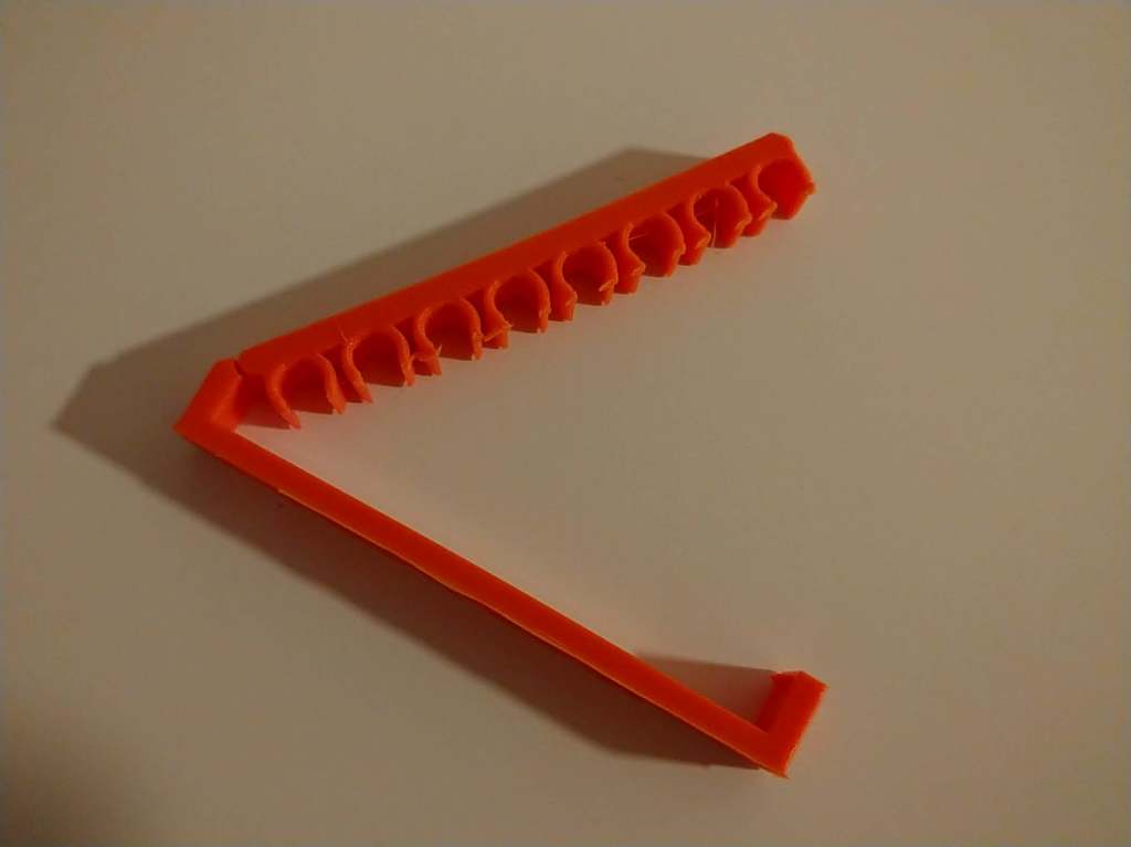 UTP cable holder with clip and screw holes by SkopCZa | Download free ...