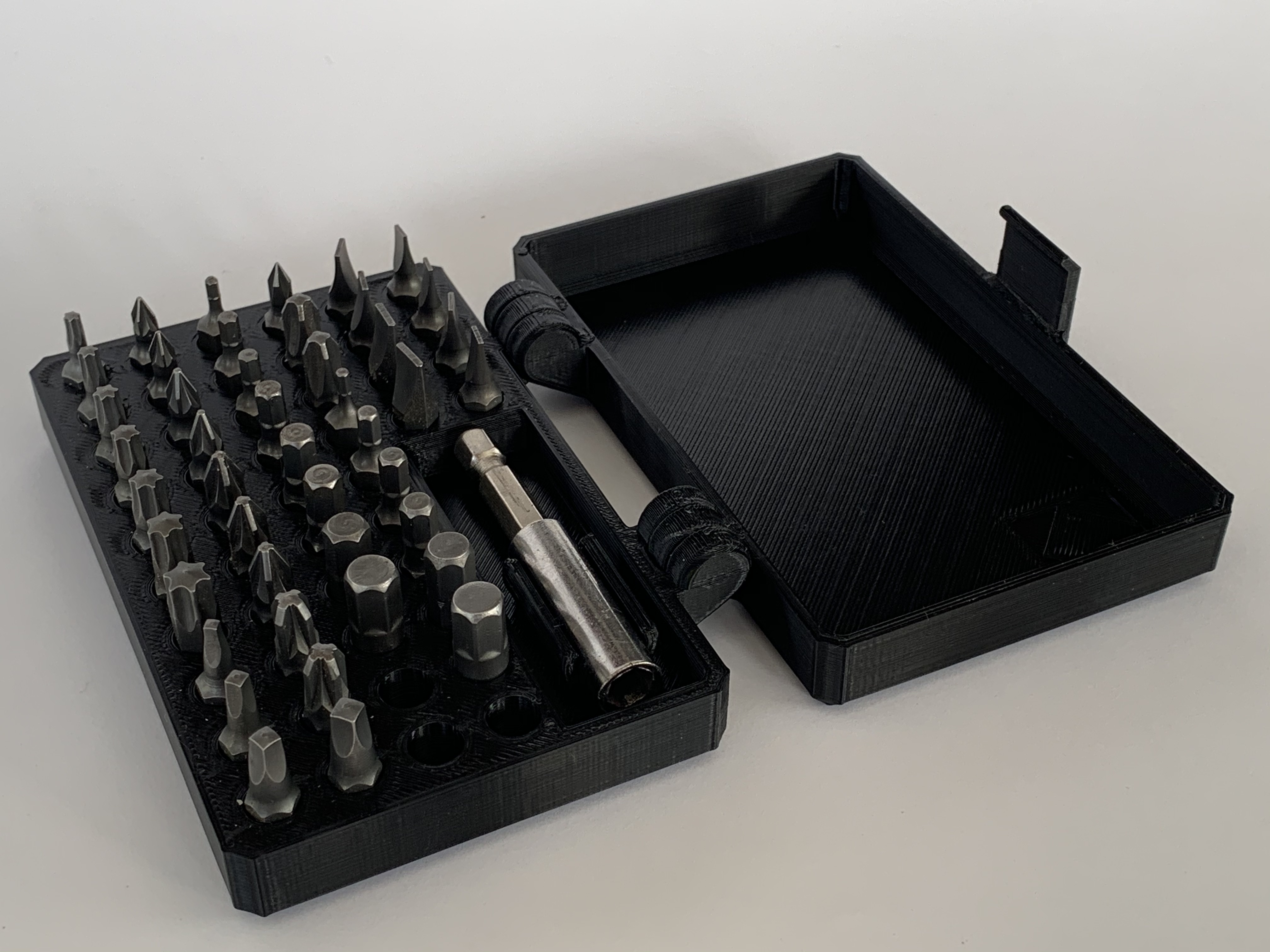 Box for screwdriver bits Print in Place by luchocarreno | Download free ...