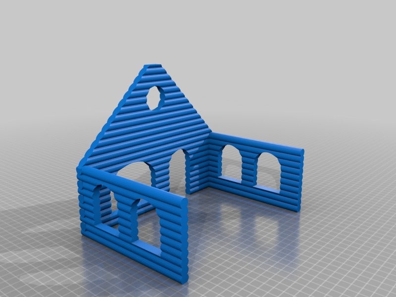 Log cabin by kabecz | Download free STL model | Printables.com