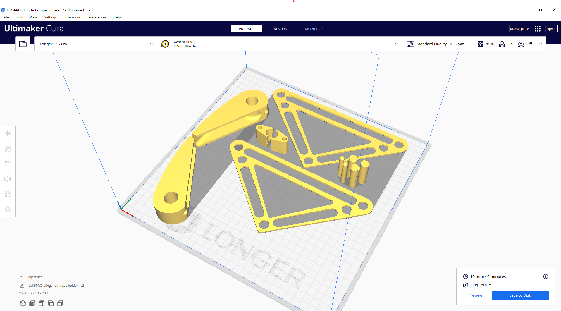 mechanical sling v2 by william | Download free STL model | Printables.com