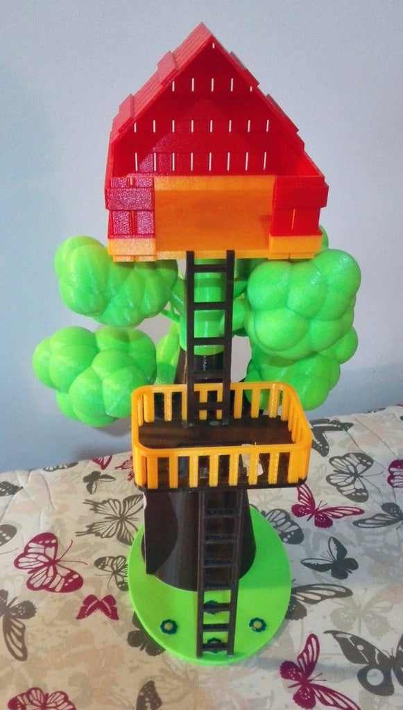 Tree house by kabecz | Download free STL model | Printables.com