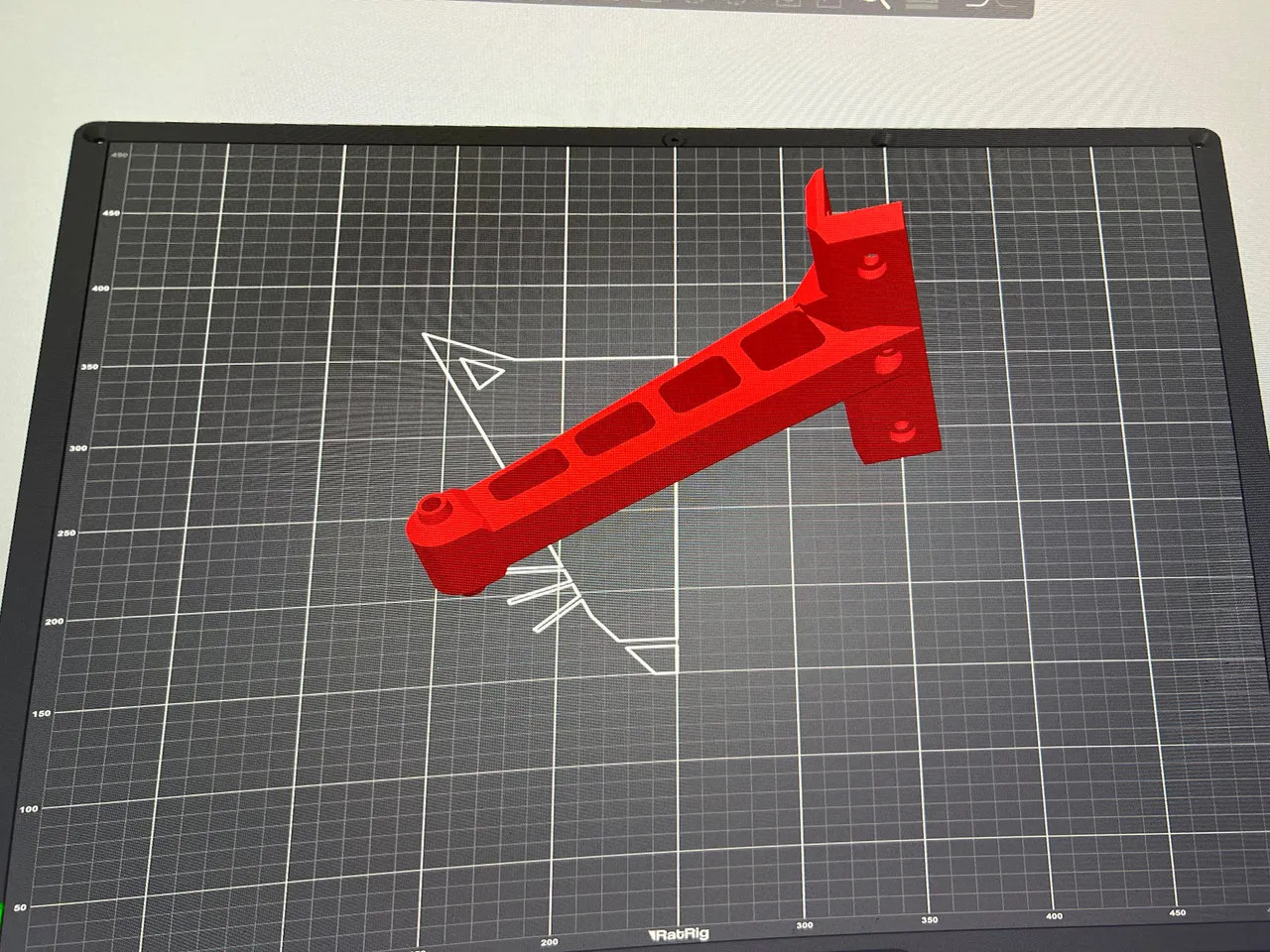 Ratrig Double Filament spool holder 3030 Frame by Smacken | Download ...