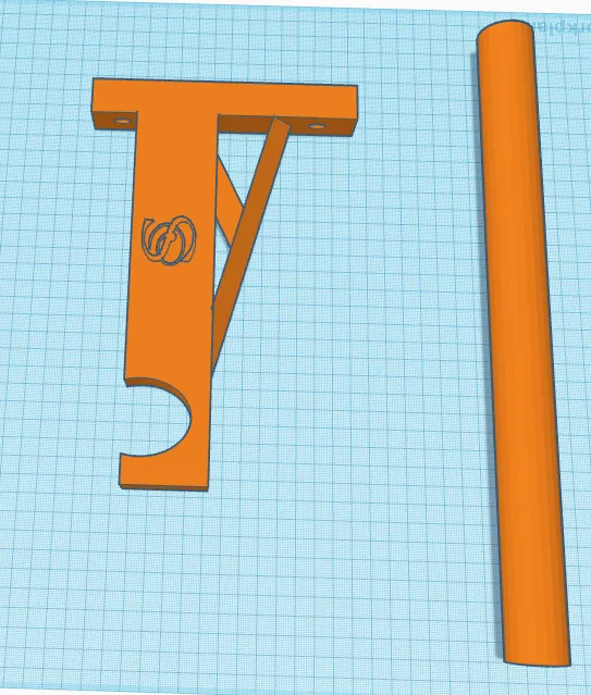 spool holder-5kg n rod by Solar3dp | Download free STL model ...