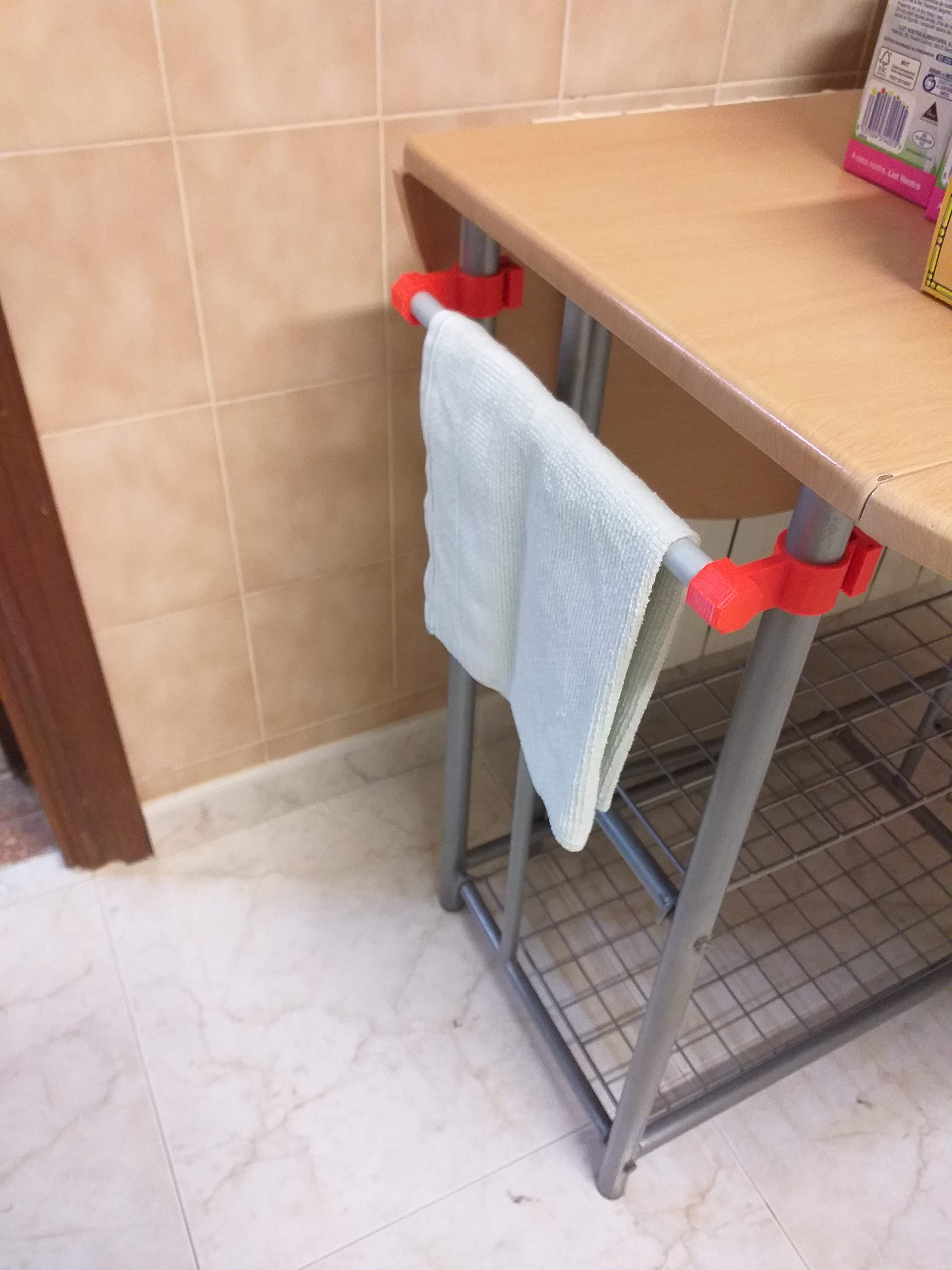Clothes hanger for kitchen table by 3DJG | Download free STL model ...
