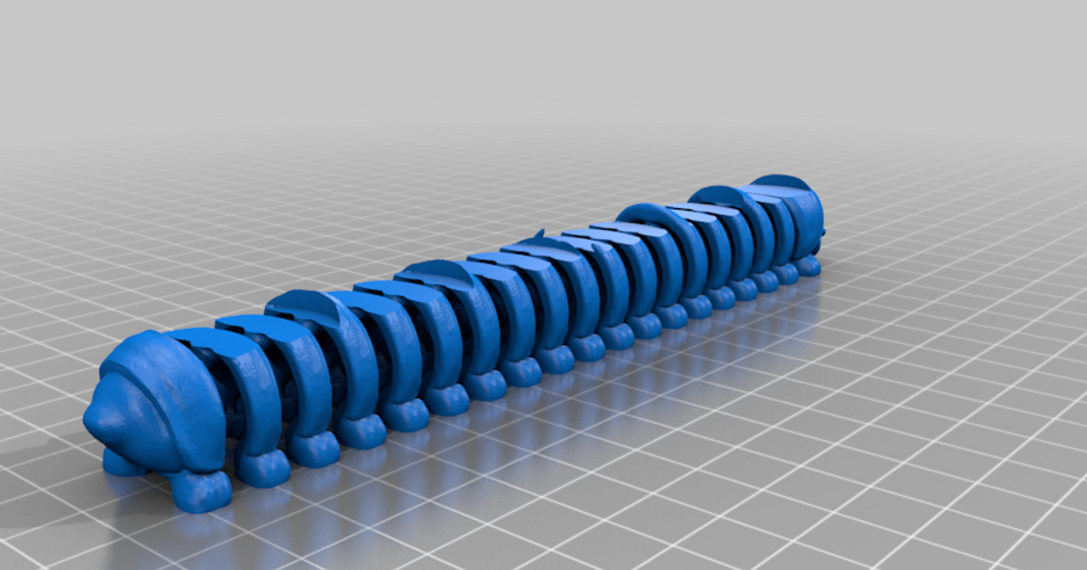 Rideable Millipede by Ian Hutchison | Download free STL model ...