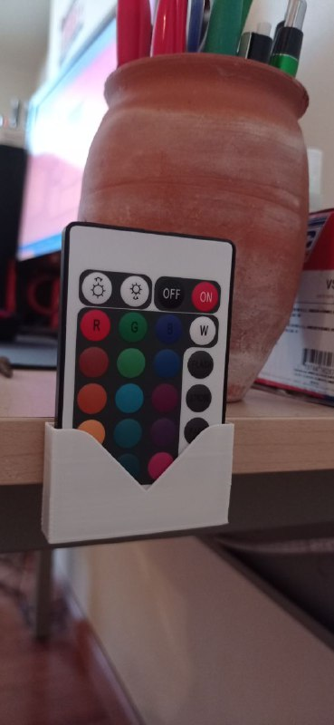 Led Remote Holder by Gabriel Carrera | Download free STL model ...