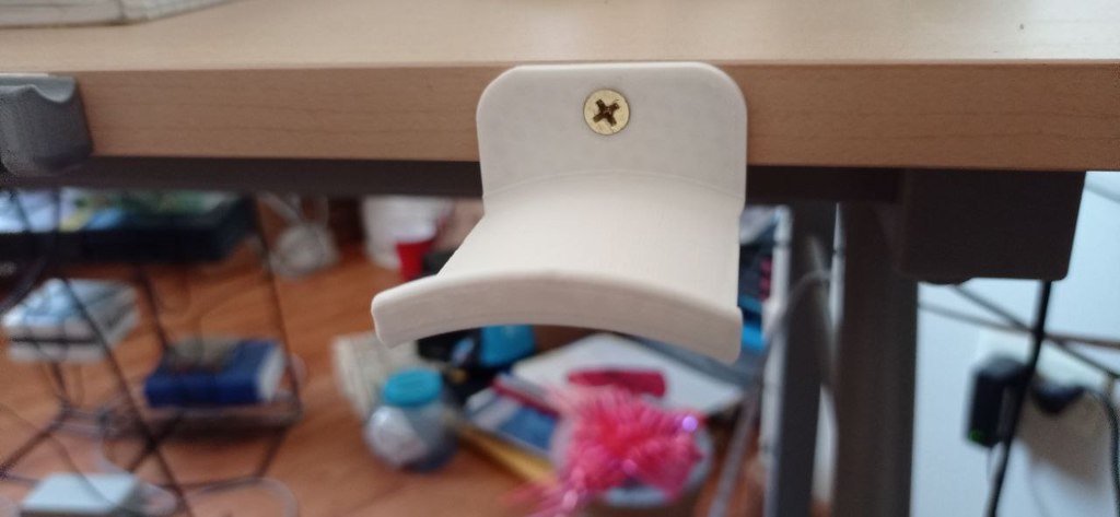 Floating Headphone Stand by Gabriel Carrera | Download free STL model ...