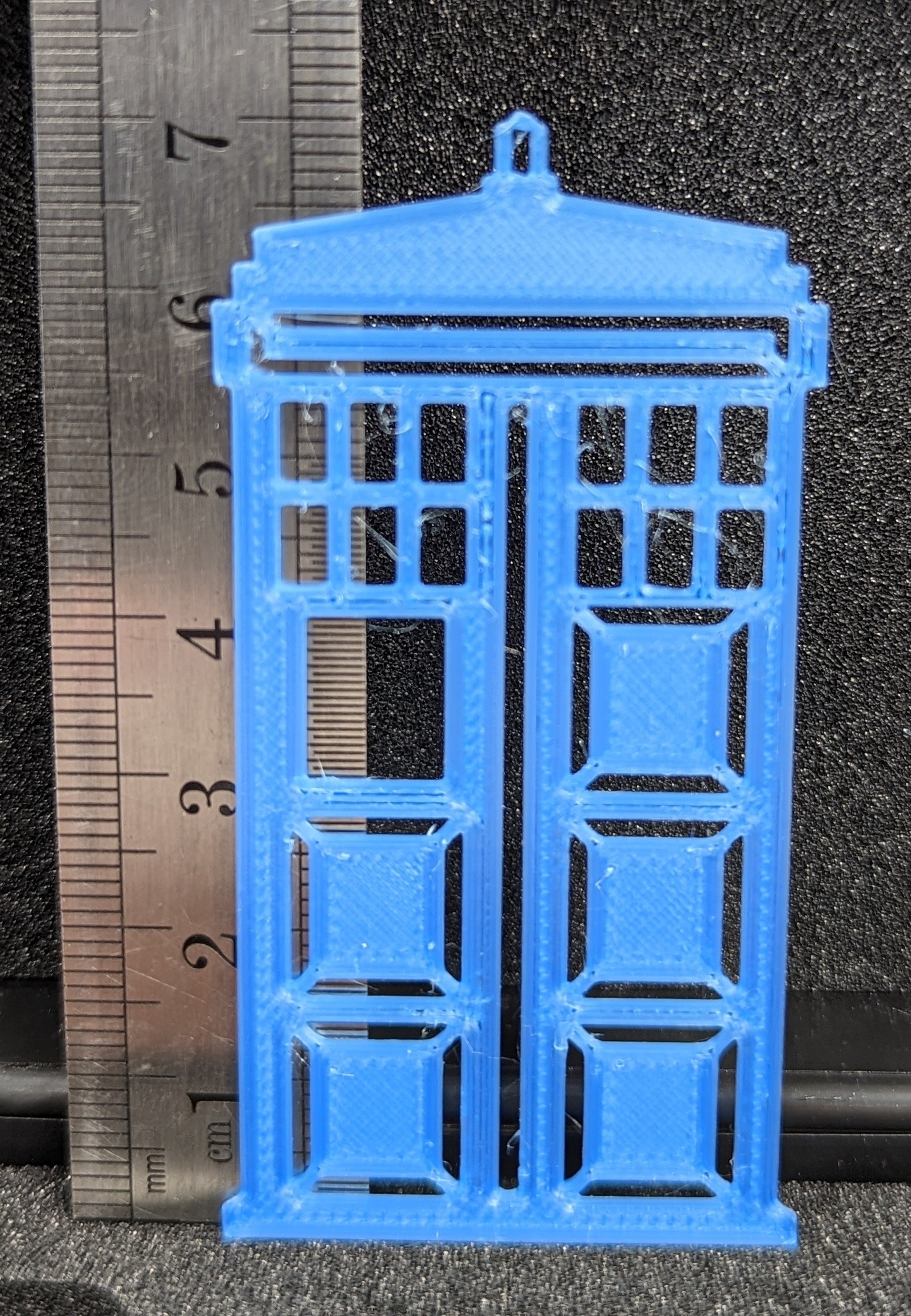 Tardis Bookmark by Travis Imel | Download free STL model | Printables.com
