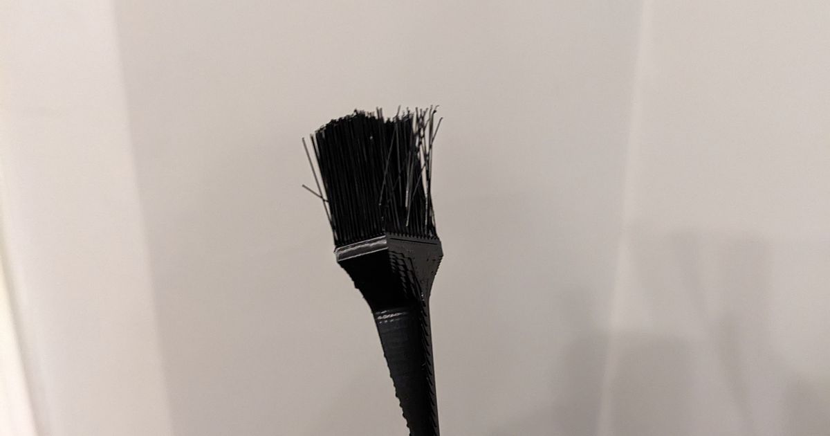 Bristle Brush by ::1/128 | Download free STL model | Printables.com