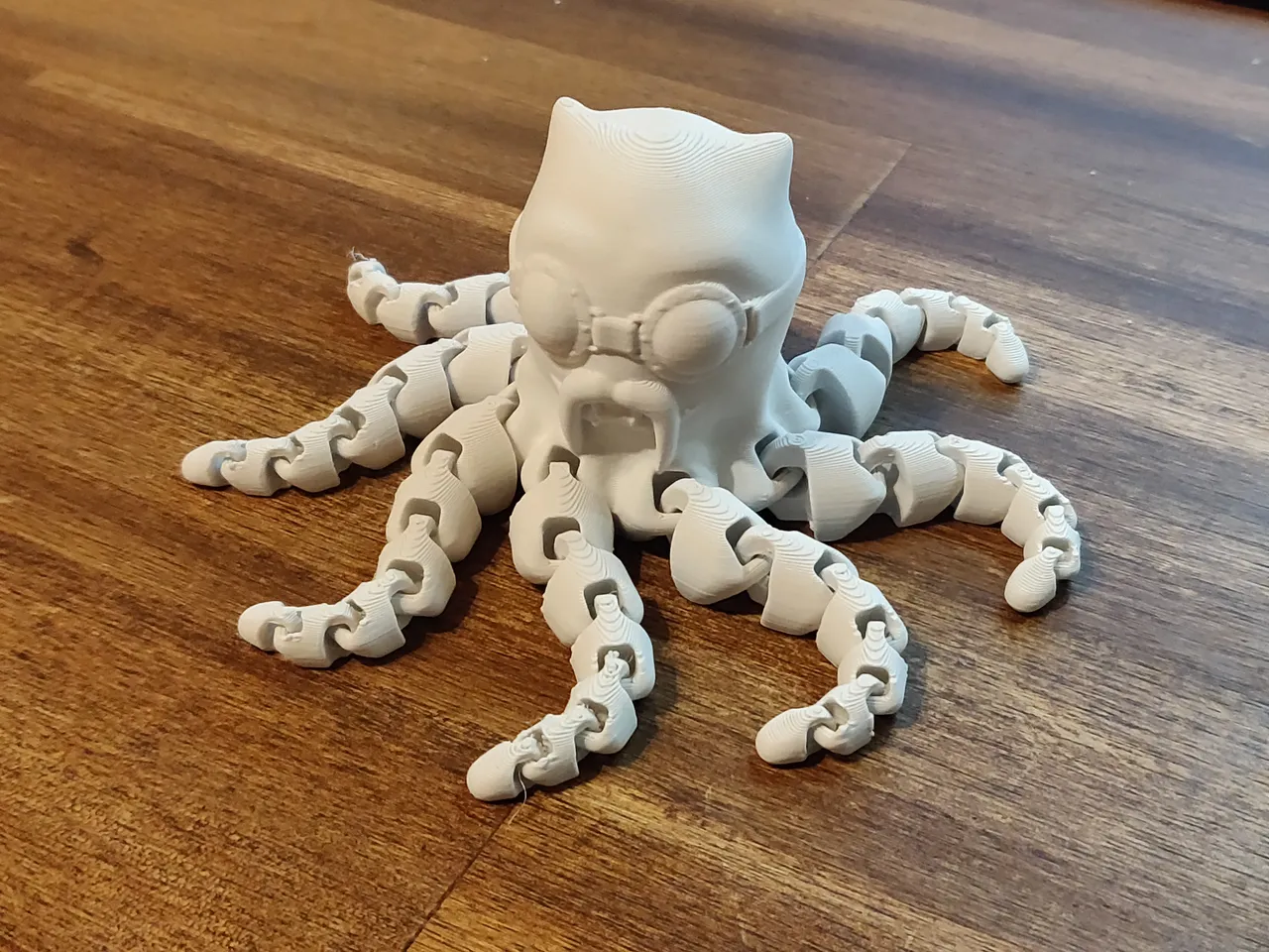 Cute Articulated Steampunk Octopus by Matthias L | Download free STL ...