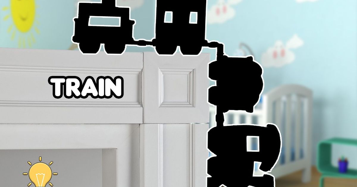 Room door trim corner - TRAIN #6 by Idea Prints | Download free STL ...